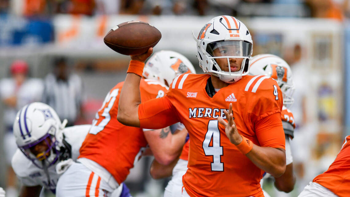 Bears fall in double overtime to Samford, despite 695 yards of total ...