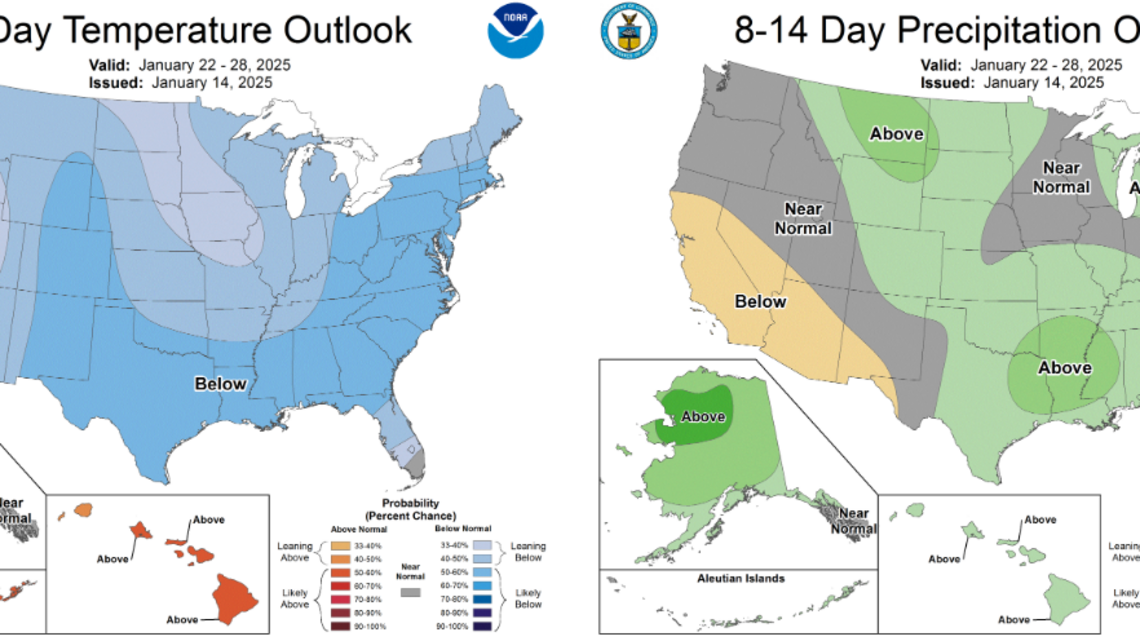 Chances of snow and ice in forecast for Georgia January 2025 | Macon ...