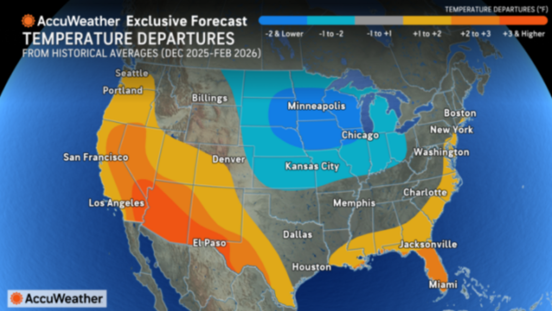Here are chances of snow in Georgia and forecast for winter | Macon ...