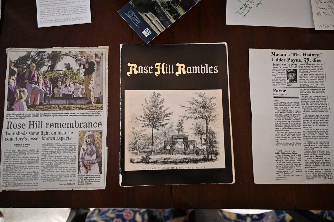 Macon historian Jim Barfield leaves Rose Hill Ramble tours | Macon ...