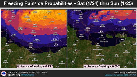 Macon, GA winter storm forecast for ice, snow or sleet | Macon Telegraph